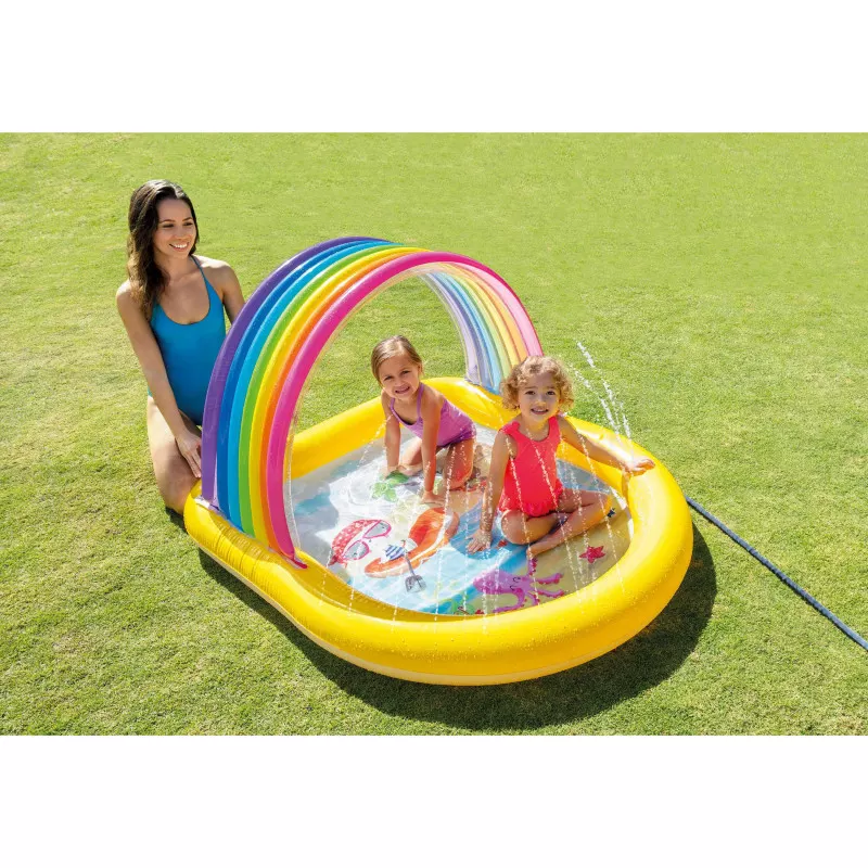 INTEX Rainbow Arch Spray Pool