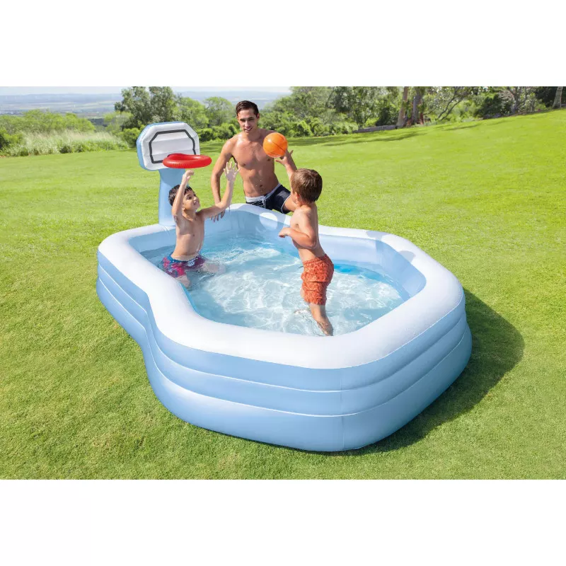 INTEX Swim Center Shootin'Hoops Family Pool