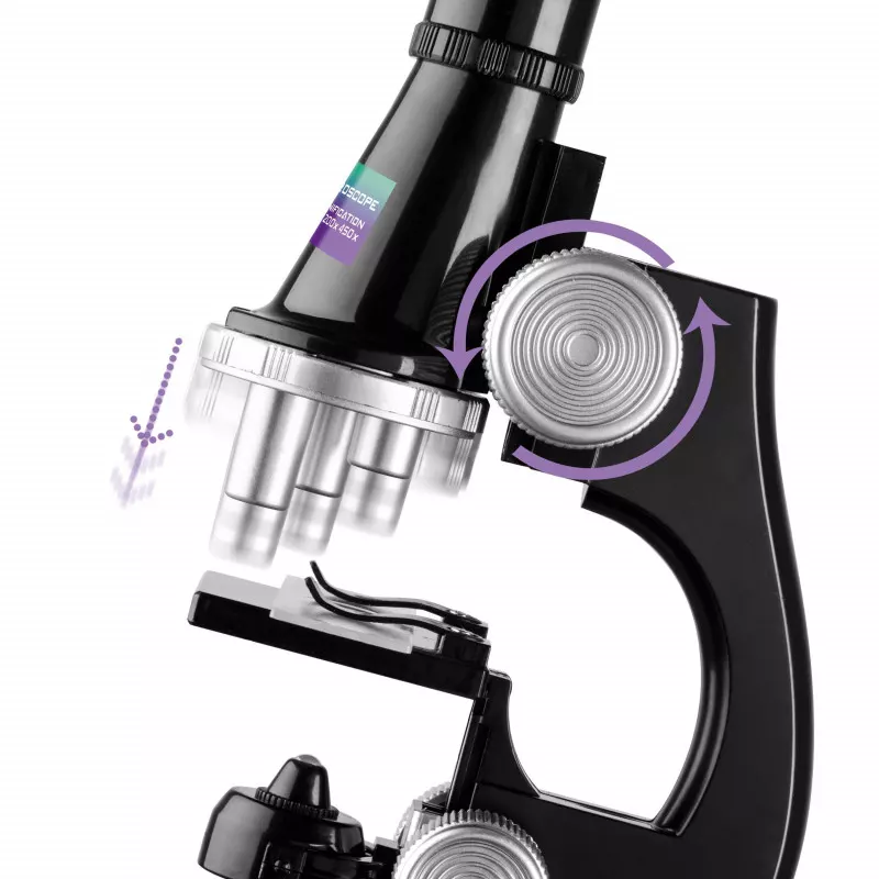 SCIENCE Microscope Set with light