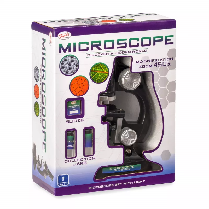 SCIENCE Microscope Set with light