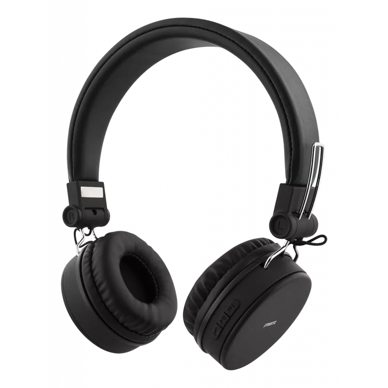 BT200 Foldable on-ear BT headset, 3.5 mm, black