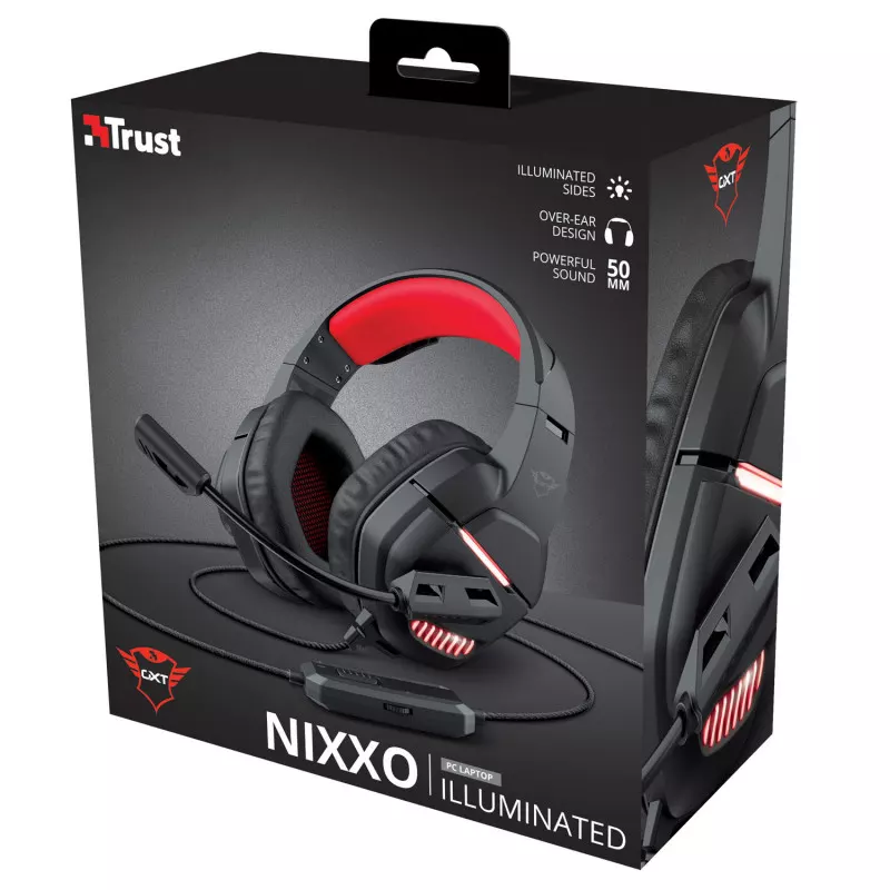 INF GXT 448 Nixxo Illuminated Gaming Headset