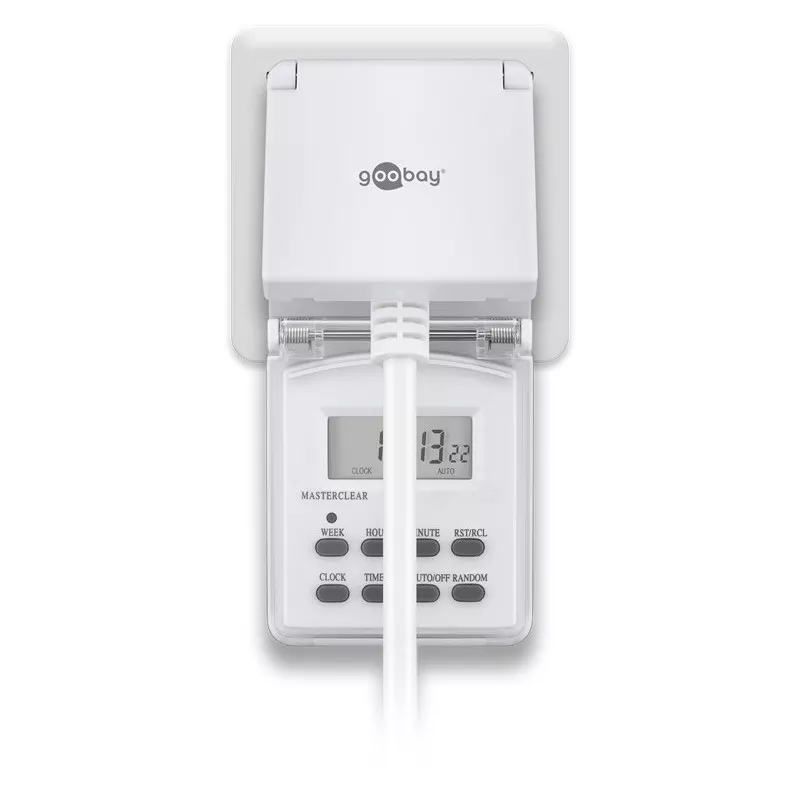 Set med 2, digital timer IP44