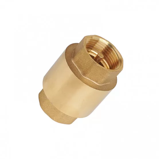 Vertikala backventiler i mässing