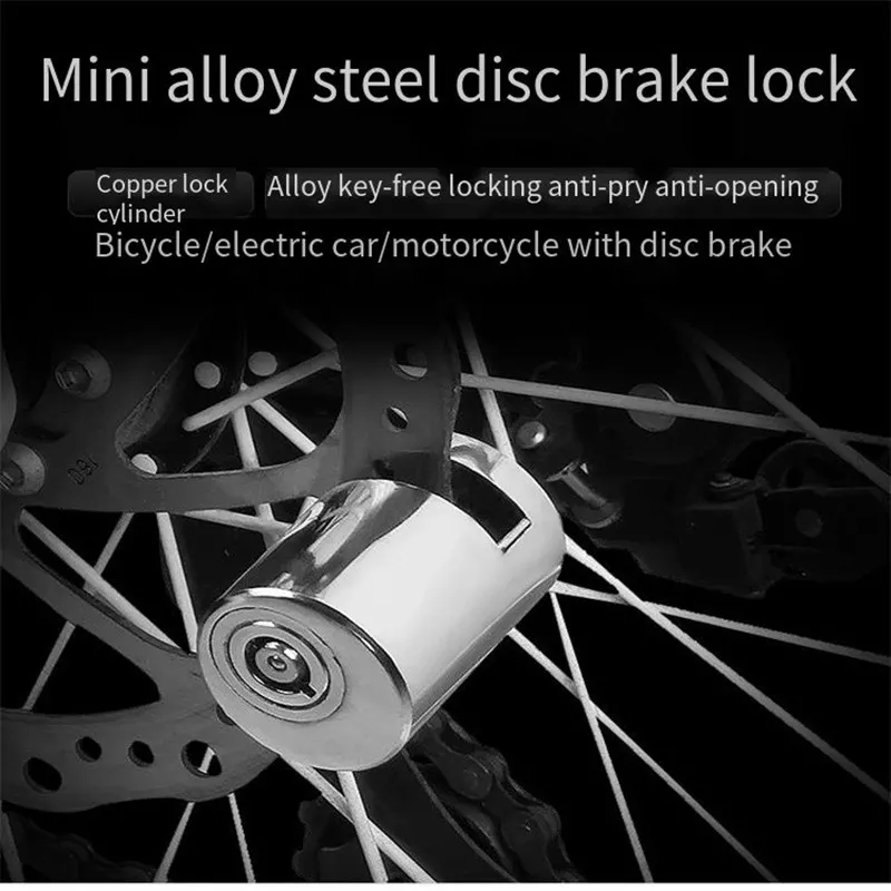 Cykel skivbroms lås
