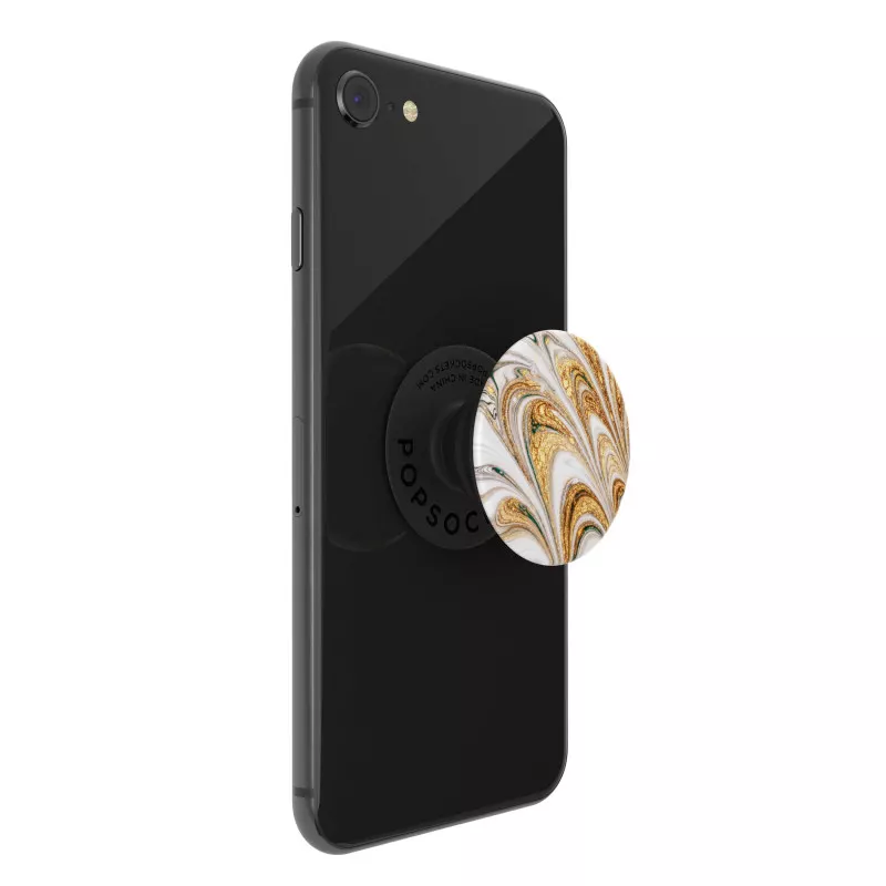 POPSOCKETS Golden Ripple Avtagbart Grip med Ställfunktion