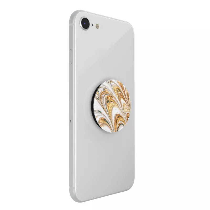 POPSOCKETS Golden Ripple Avtagbart Grip med Ställfunktion