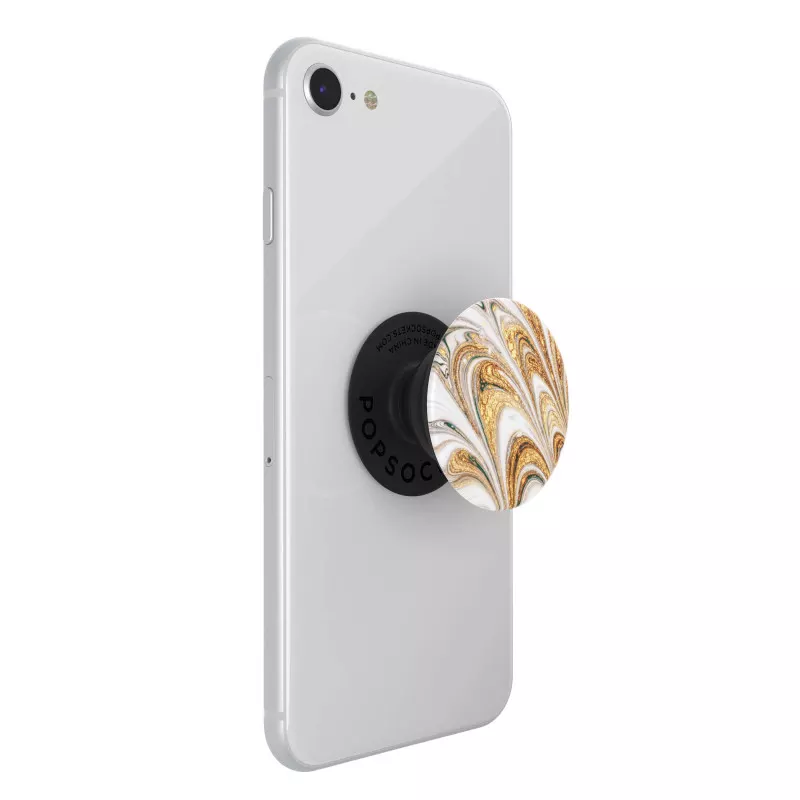 POPSOCKETS Golden Ripple Avtagbart Grip med Ställfunktion