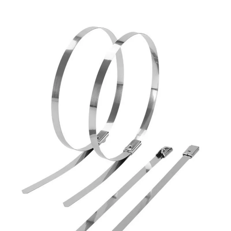 INF Buntband i rostfritt stål 100-pack