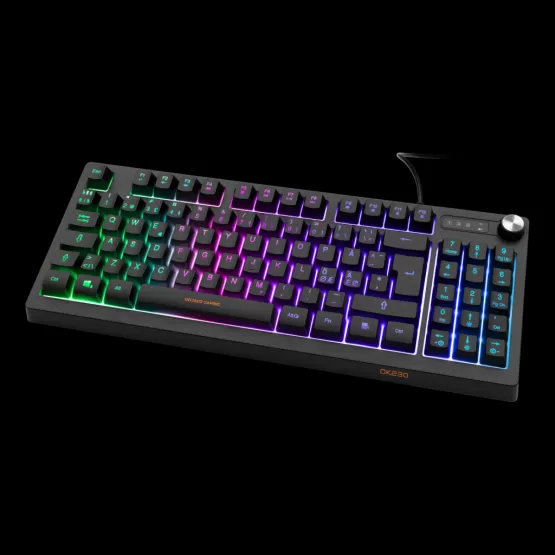 INF DK230 Membrane Running RGB TKL Keyboard numpad PAN Nordic