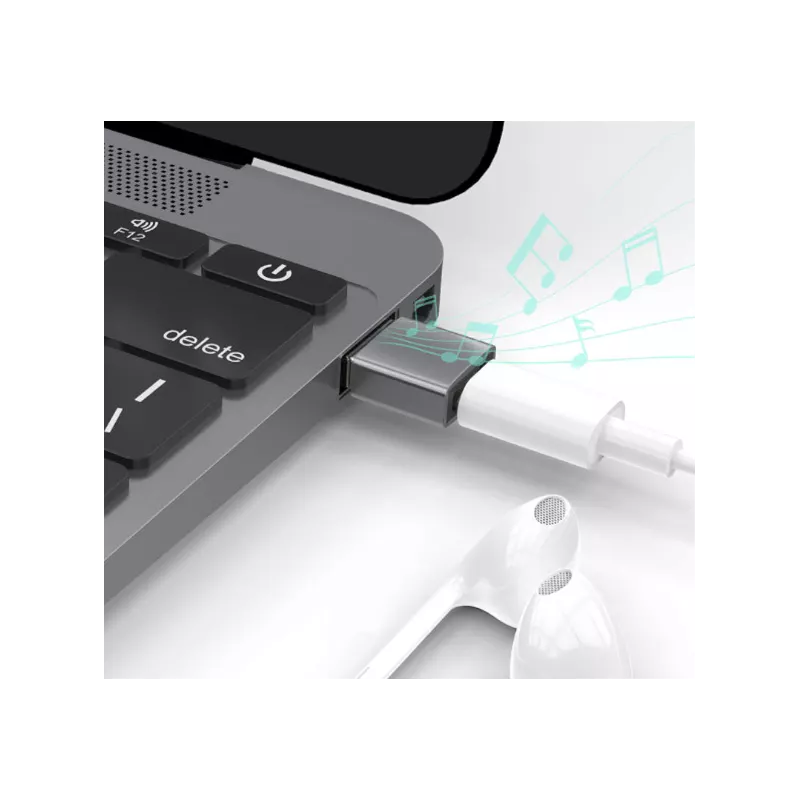 INF USB-A (hane) till USB-C (hona) adapter