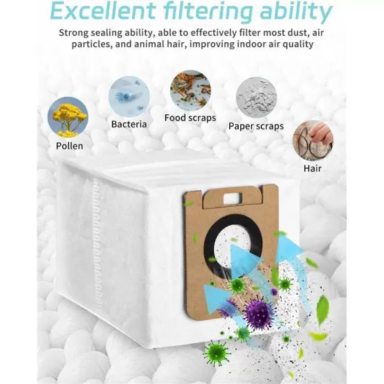 INF Tillbehör för Dreame Bot D10 Plus/RLS3D/Z10 Pro/L10 Plus 13 delar