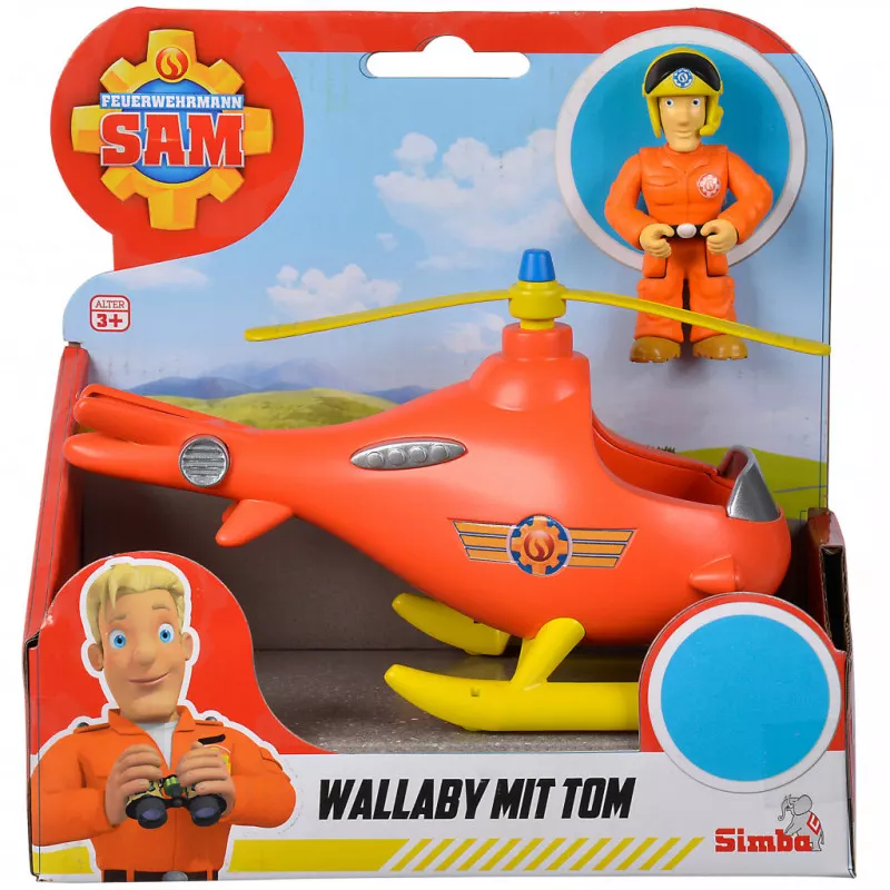 INF Brandman Sam Wallaby med Tom Thomas Figur