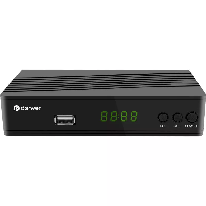 INF DVB-T2-Box H.265 FTA Boxer USB media-ingång