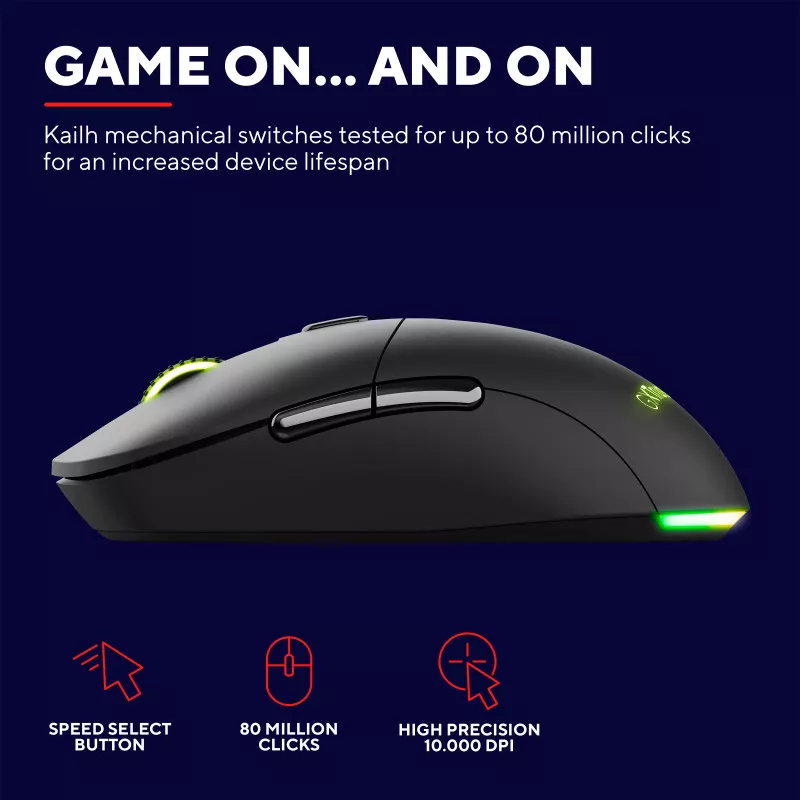 INF GXT 980 Redex Wireless Gaming Mouse RGB