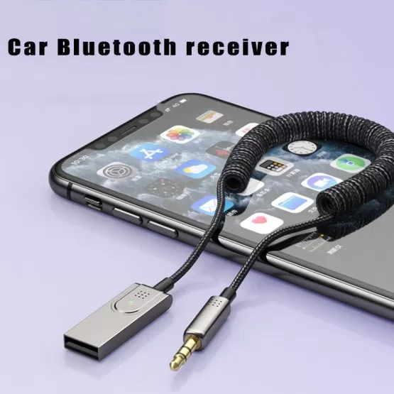 INF Bluetooth-Aux-kabel för bilen/Aux Bluetooth adapter för bil