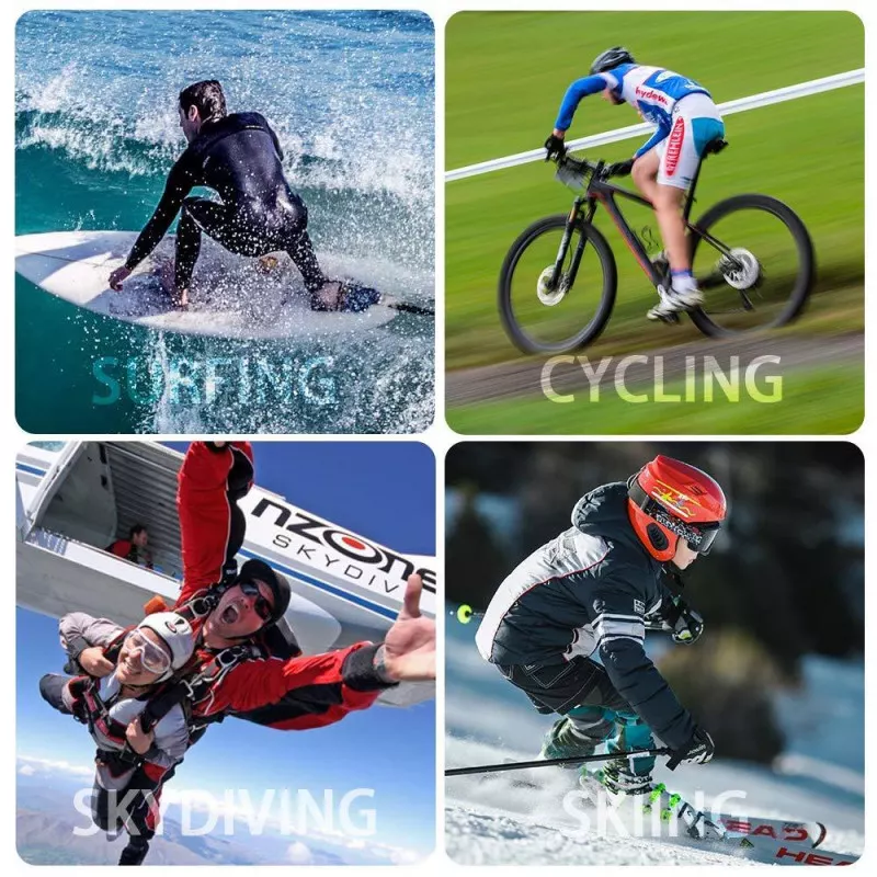 GoPro Hero 8 Black vattentätt skal IP68 Transparent