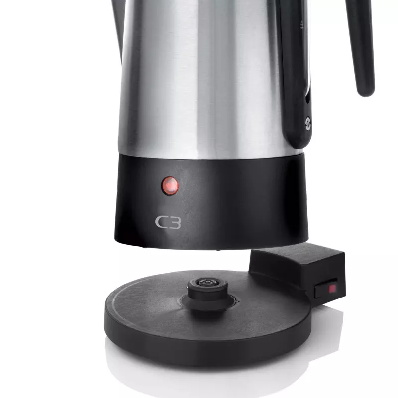 INF Perkolator Design Borstat Rostfritt stål 6kp
