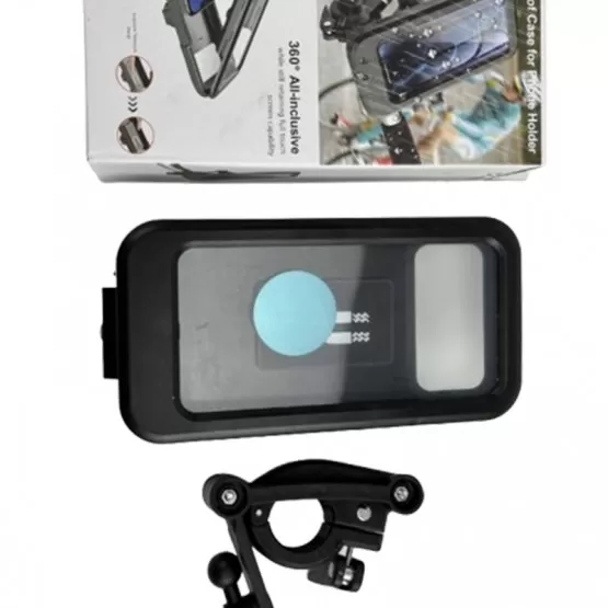 INF Vattentät mobilhållare för cykel/motorcykel/skoter roterbar - Snabba