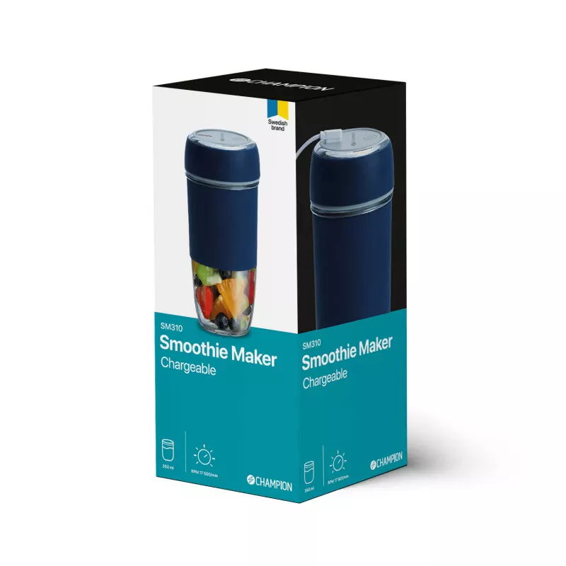 Smoothie Maker Chargeable SM310 Blå