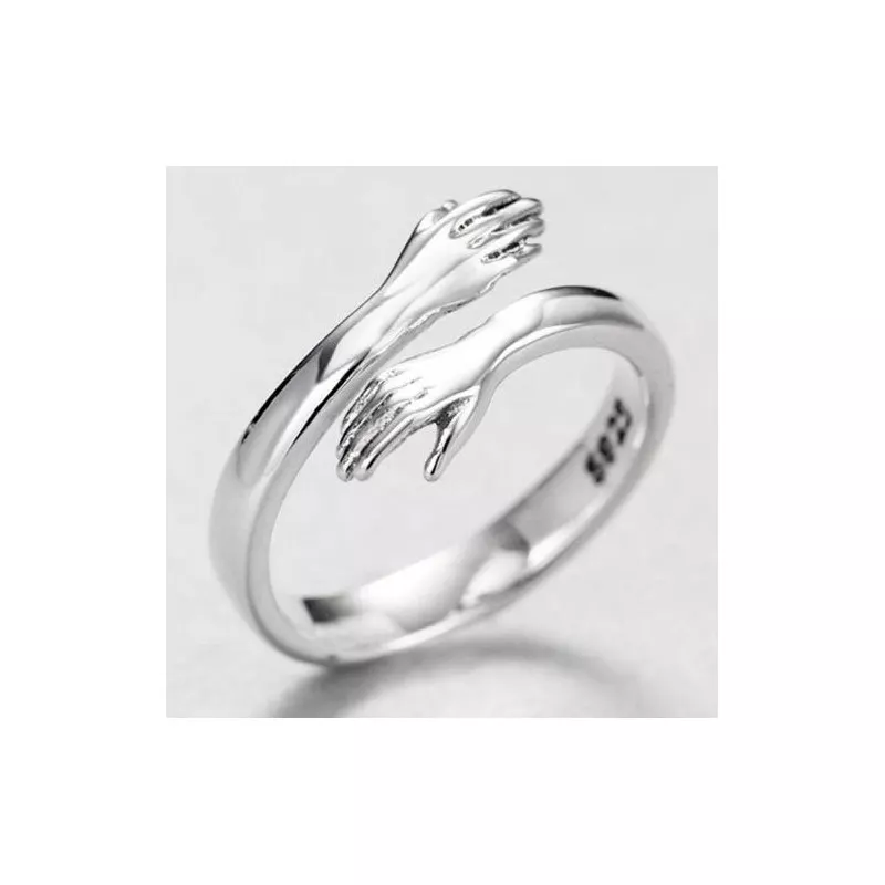 Kramring Silverfärgad