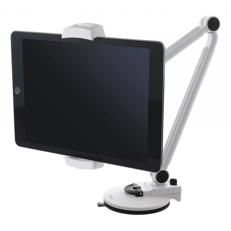 2-in-1 mobil/tablet stand, suction cup, clamp, 360 rotation