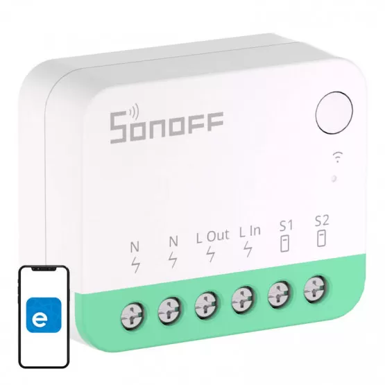 INF Smart switch WiFi Sonoff MINIR4M Matter (HomeKit, SmartThings)
