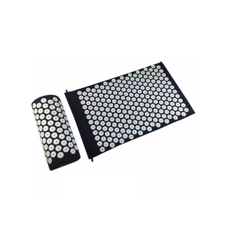 INF Spikmatta med kudde för massage och avslappning, Svart - Snabba