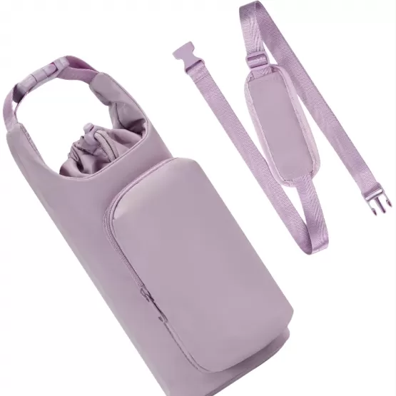 Isolerad vattenflaskväska med axelrem