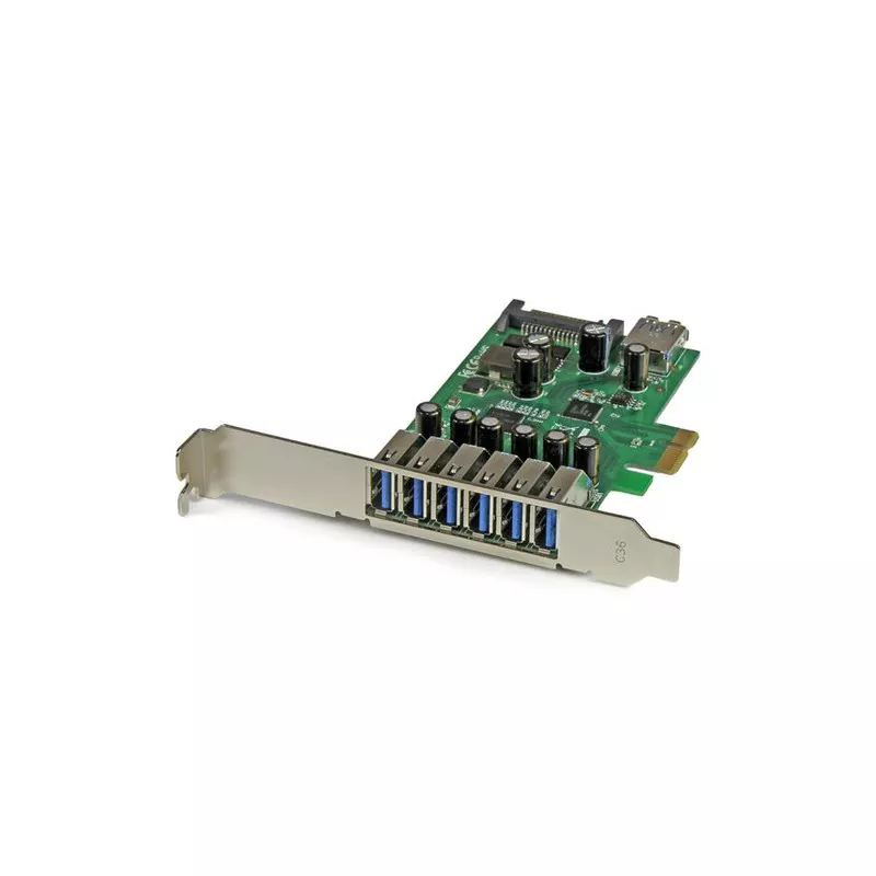 StarTech.com PCI Express USB 3.0-kort med 7 portar - standard- och