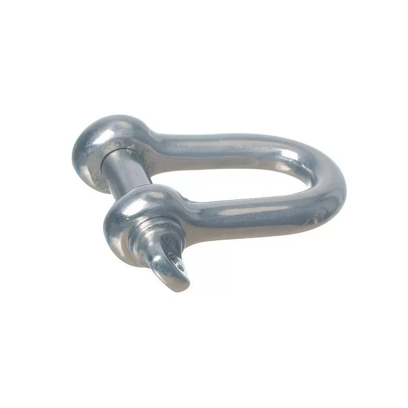 1852 Schackel med vingskruv RF, 4 mm