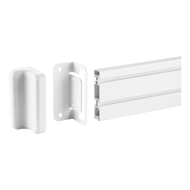 OFFICE wall mounting plate slatwall panel (DELO0151) white