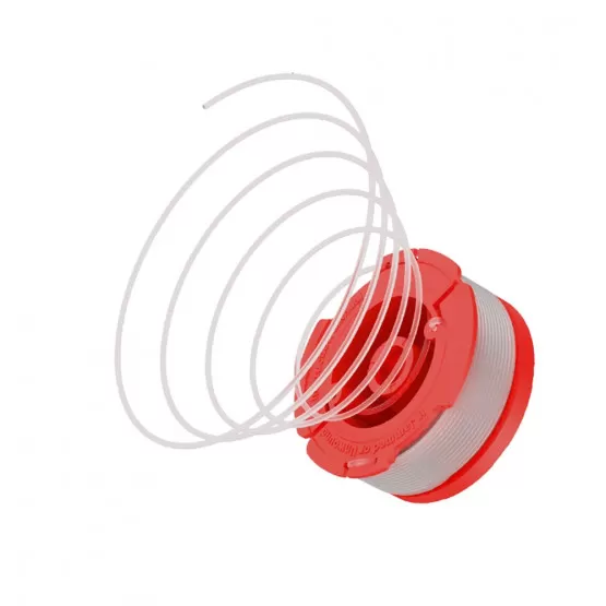 INF Trimmerlina Spole Kit - 2 Spolar, 1 Lock och 1 Fjäder, Kompatibelt