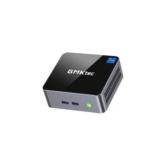 INF MINI-PC GMKtec M3 Intel i5-12450H 32 GB RAM + 1 TB Svart