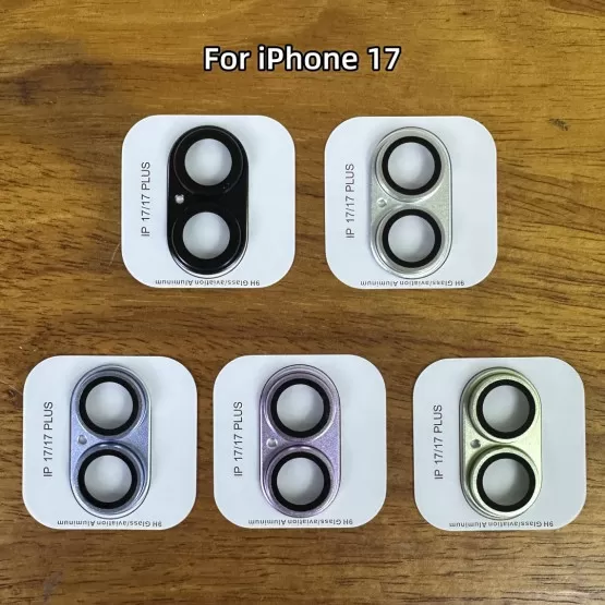 INF Matt Metall Pansar Kameralinsskydd Kompatibelt med iPhone 17 Pro Max