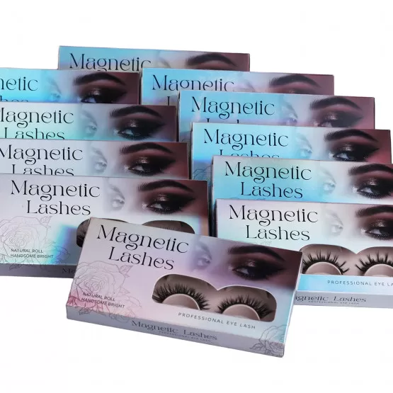 INF Magnetiska Ögonfransar 2 Par - Barbie Avsmalnande Ändstil, Enkel