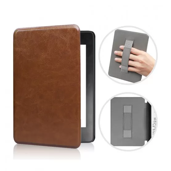 INF Kindle Paperwhite 12:e Gen (7 tum) KPW6 Mad Horse Textur Skyddsfodral