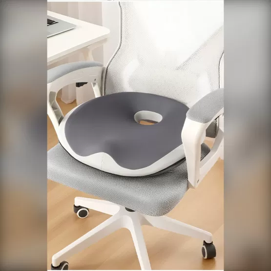 INF Memory Foam Sittdyna för Svanskota och Smärtlindring - Ergonomisk