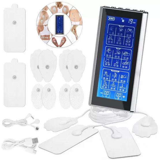 INF 36 Lägen TENS Elektroterapi Massageapparat - Muskelstimulator för