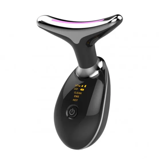 INF 3-färgs LED Ljusterapi Nackmassager med EMS, Jonisk och Sonisk