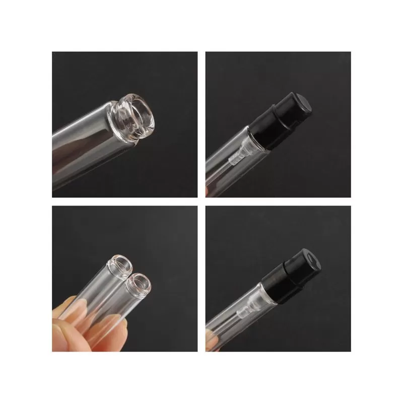 Mini refill parfymflaska sprayflaska 5 ml 5-pack