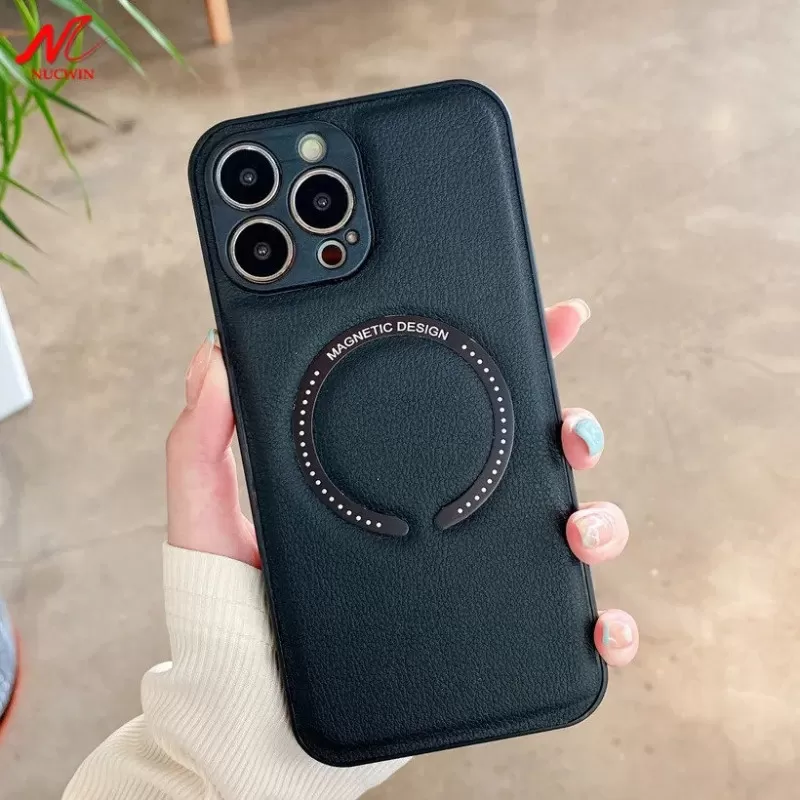 Telefonfodral MagSafe trådlös laddningsstöd