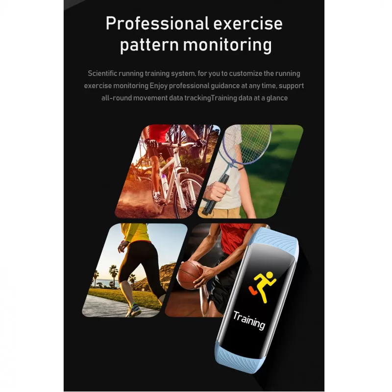 Aktivitetsarmband / Fitnessarmband / Pulsklocka