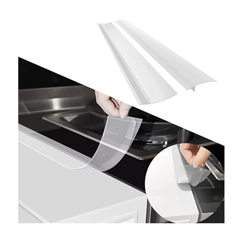 INF Transparent Spislist - Håll Rent Mellan Spis och Köksbänk, 61.5 cm