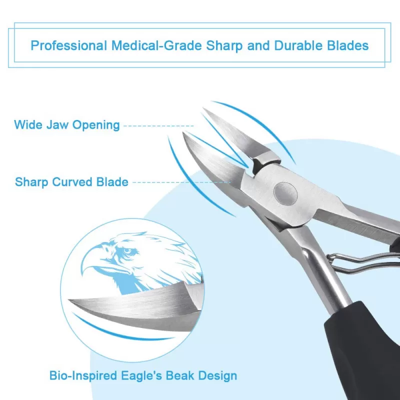 Tånagelklippare för tjocka / inåtväxta tånaglar