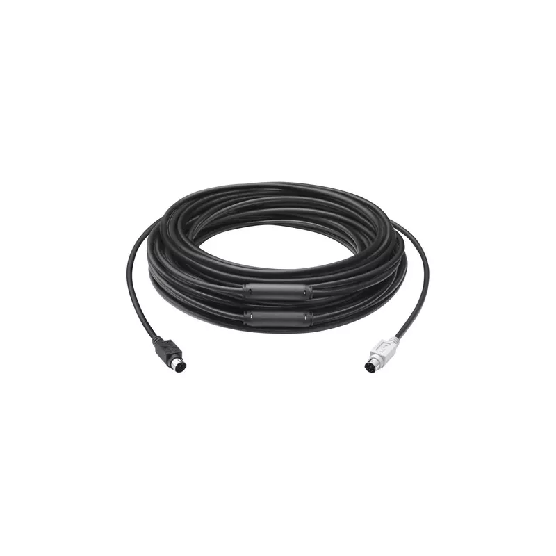 Logitech GROUP 15m Extender Cable, 15 m, 6-p Mini-DIN, 6-p Mini-DIN,
